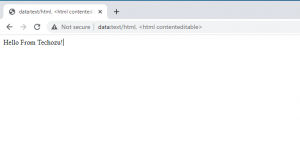 How to use Google Chrome as a Notepad - Techozu