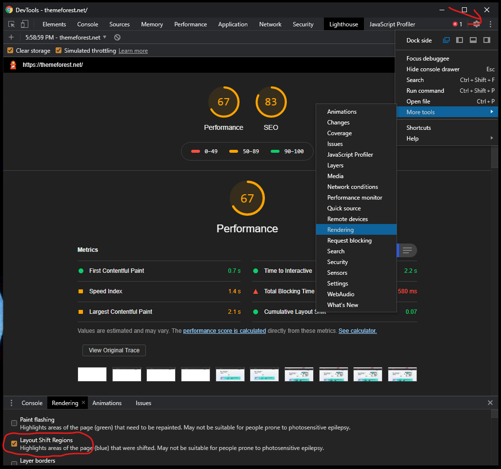How To Debug Cumulative Layout Shift in Chrome Dev Tools - Techozu