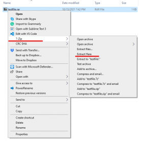 How to Open RAR files in Windows 10 - Techozu