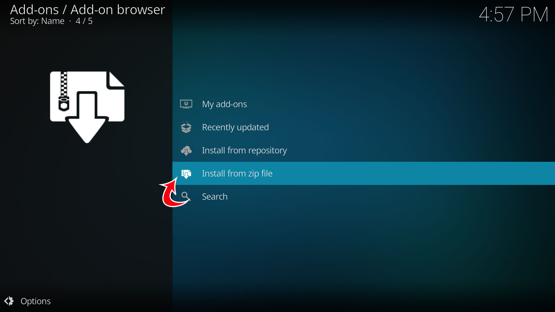 How to Install The Crew Add-on for Kodi - Techozu