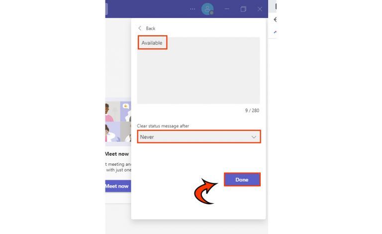 How to Change Away Time in Microsoft Teams - Techozu