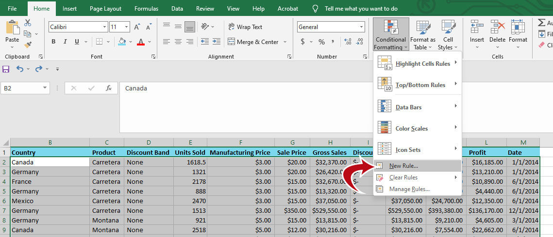 How to Shade Every Other Row in Excel - Techozu