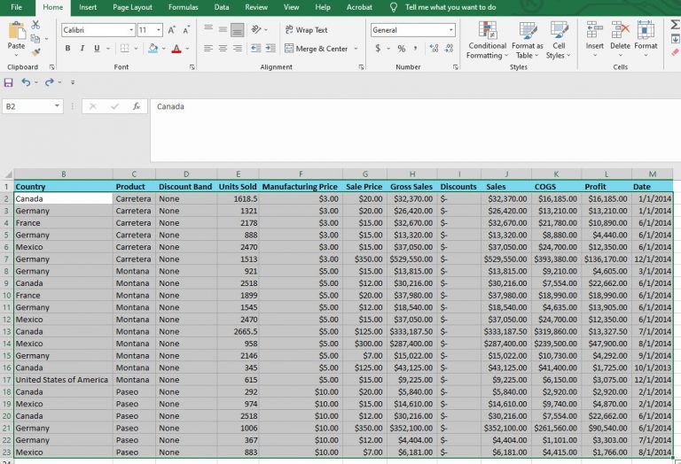 How to Shade Every Other Row in Excel - Techozu