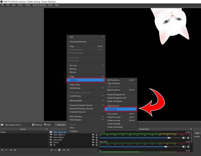How To Flip Camera In OBS Techozu