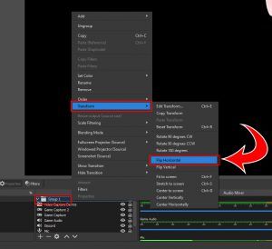 How to Flip Camera in OBS - Techozu