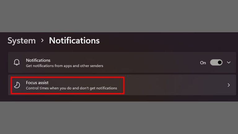 How to Disable Windows Notifications While Playing Games in Windows 11 - Techozu