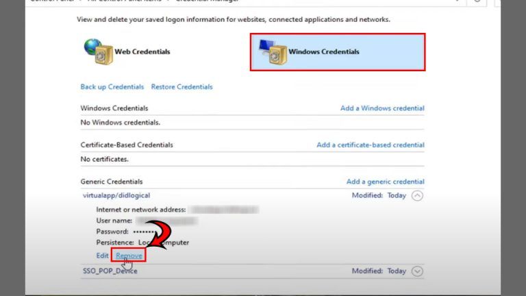 How to Fix Enter Network Credentials Error - Techozu