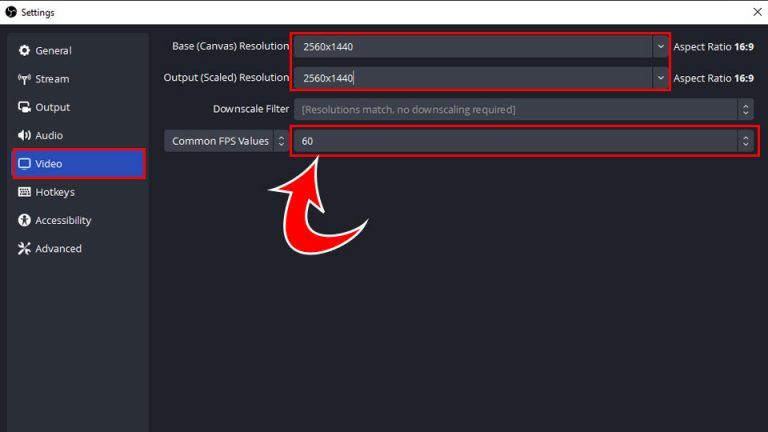 How to Record 1440p in OBS - Techozu