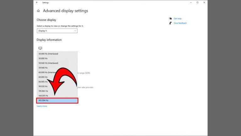 How to Change Monitor Refresh Rate - Techozu