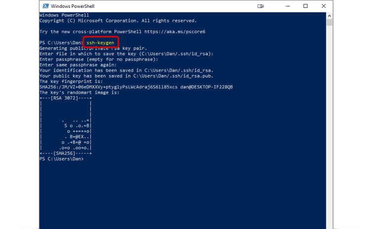Generating SSH Keys in Windows - Techozu Generating SSH Keys in Windows - Techozu